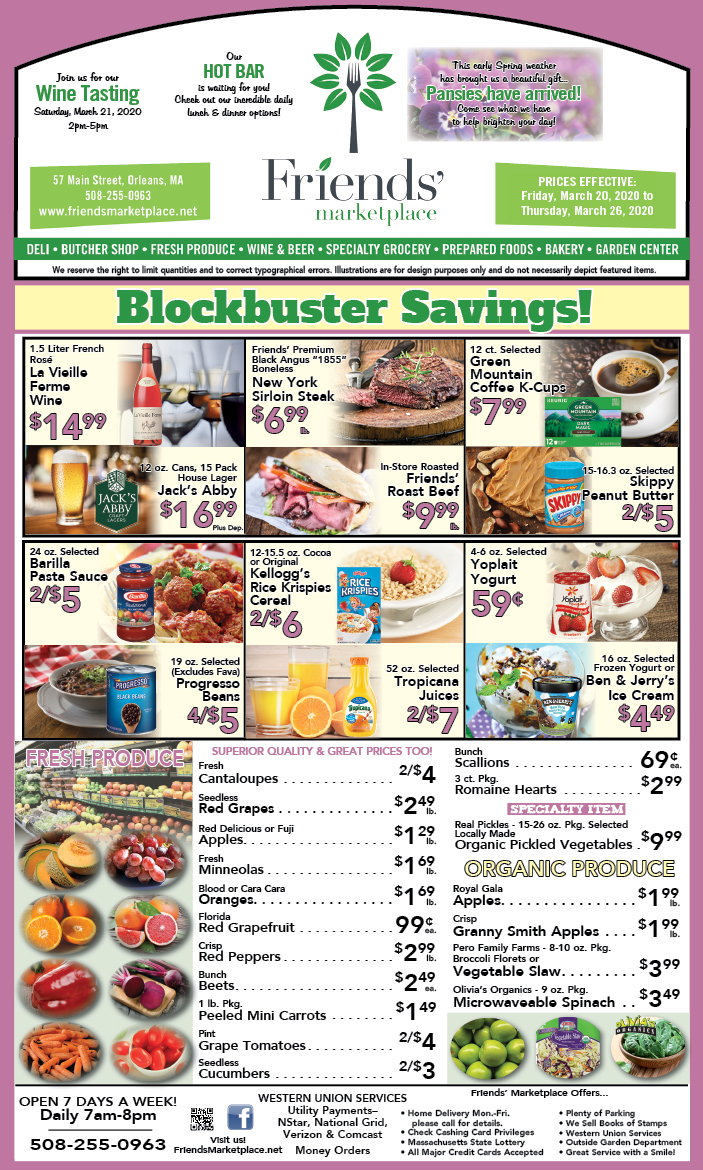 Weekly Deals – Friends Marketplace