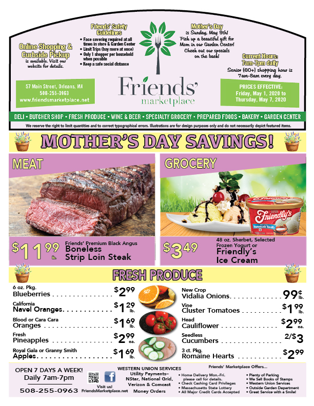 Weekly Deals – Friends Marketplace