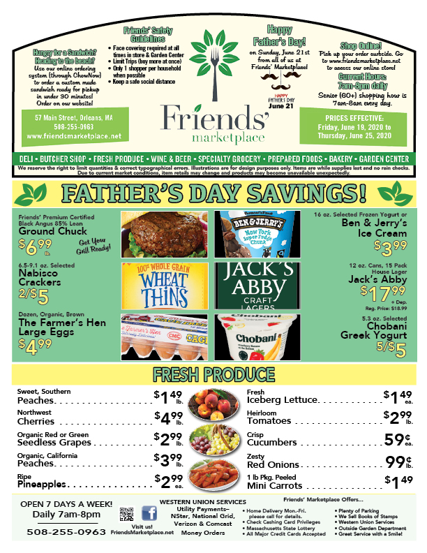 Weekly Deals – Friends Marketplace