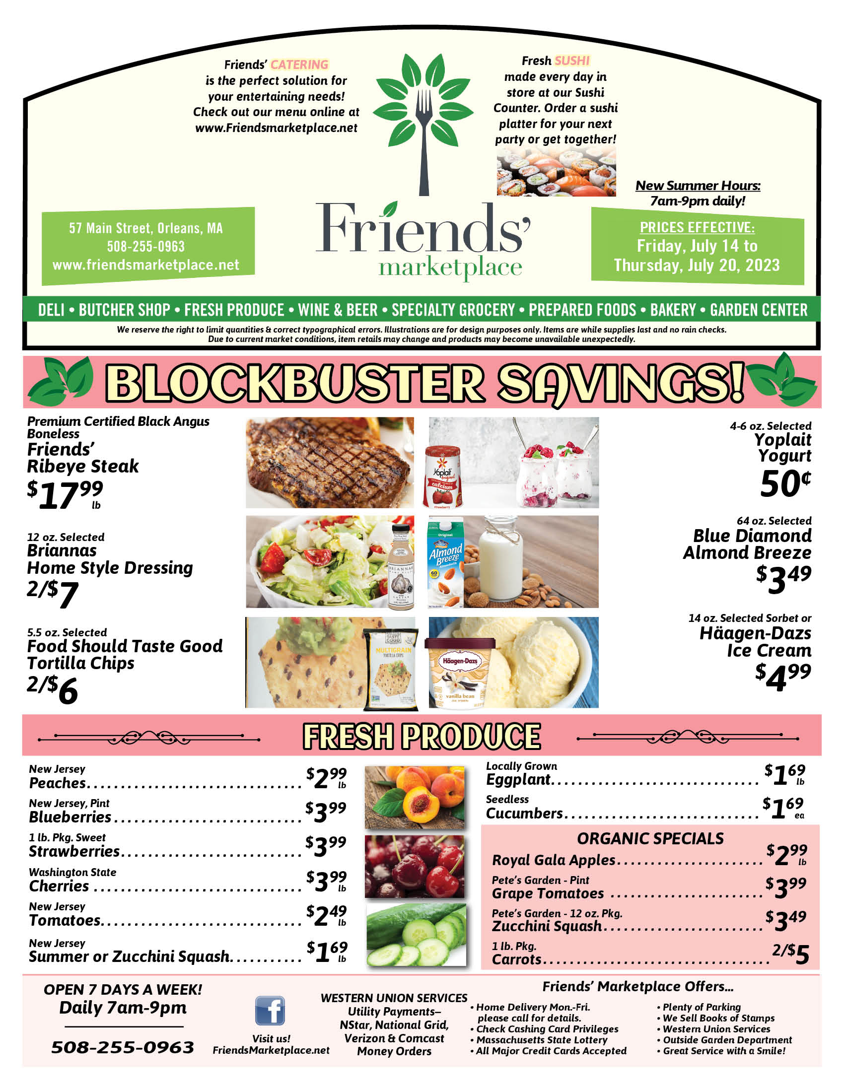 Weekly Deals – Friends Marketplace