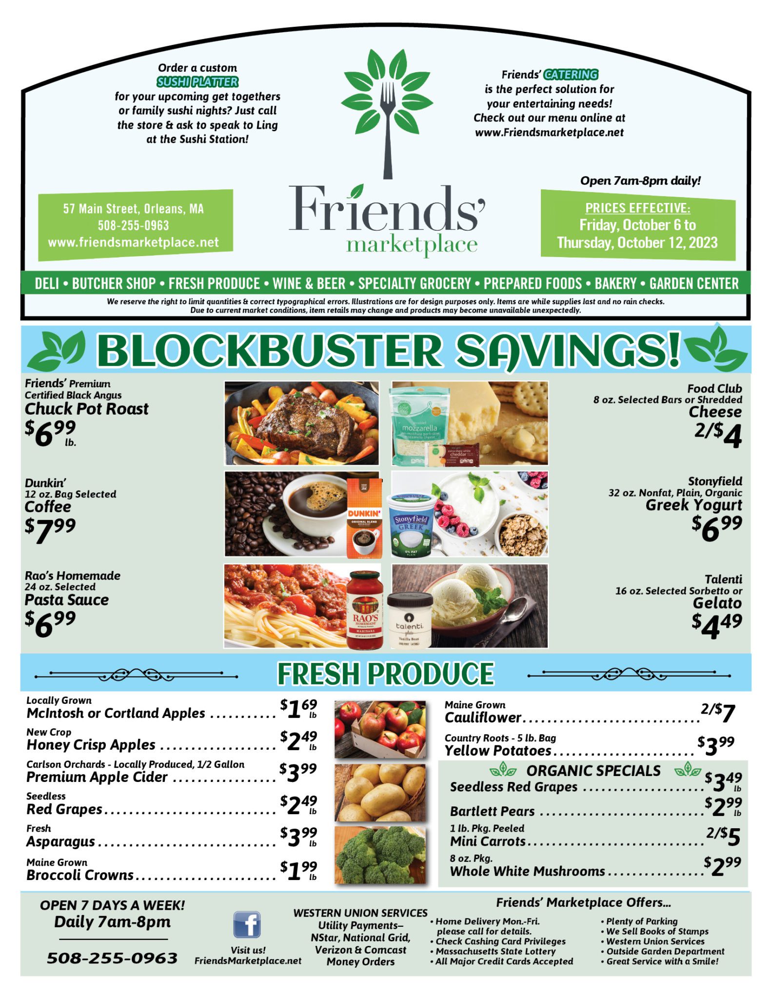 Weekly Deals – Friends Marketplace