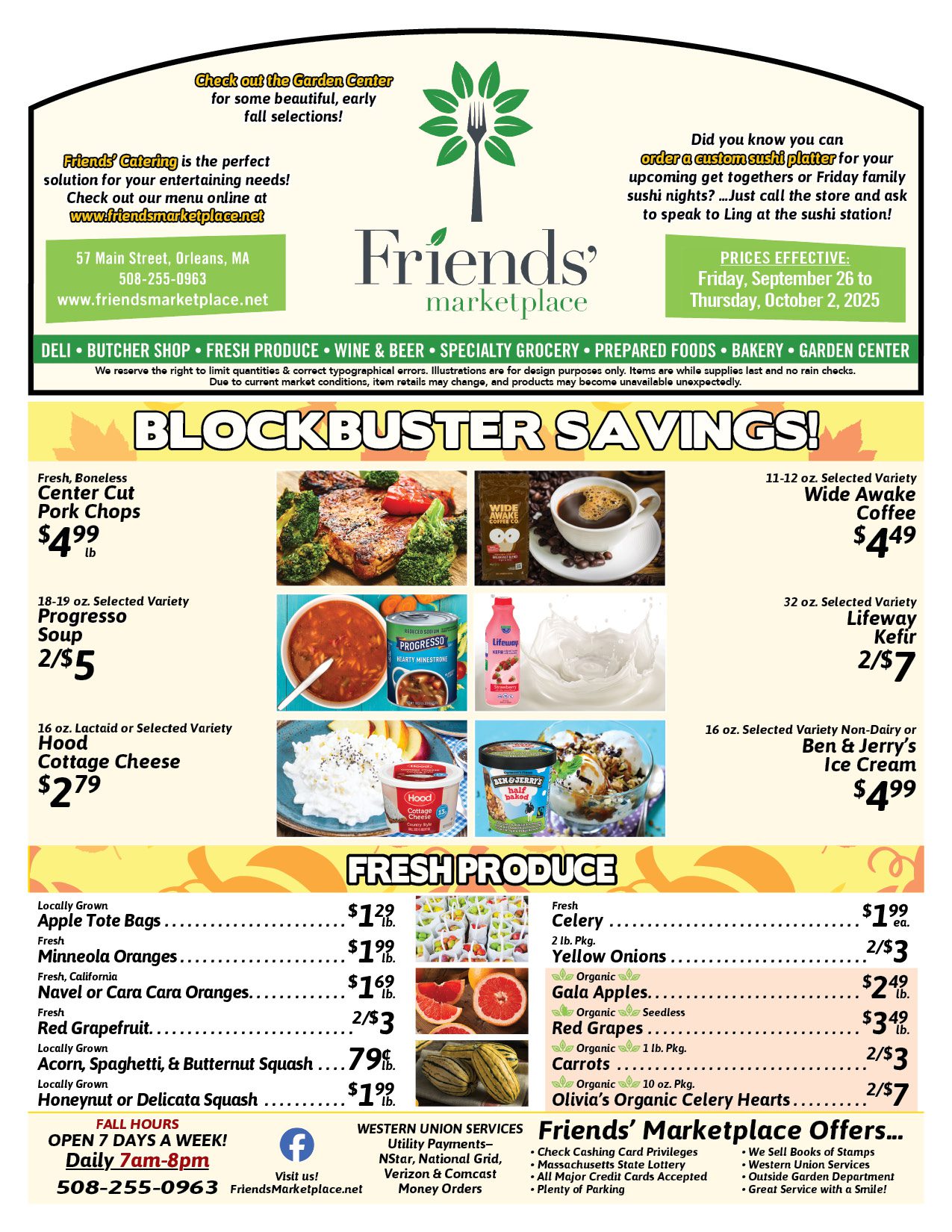 Weekly Deals – Friends Marketplace